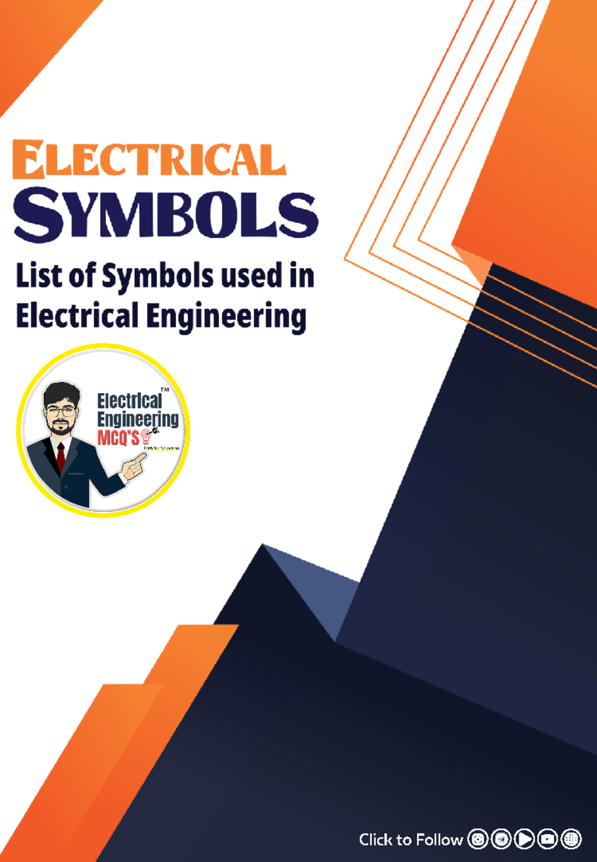 Electrical Engineering MCQs: Key Symbols and Equipment Overview - Studocu