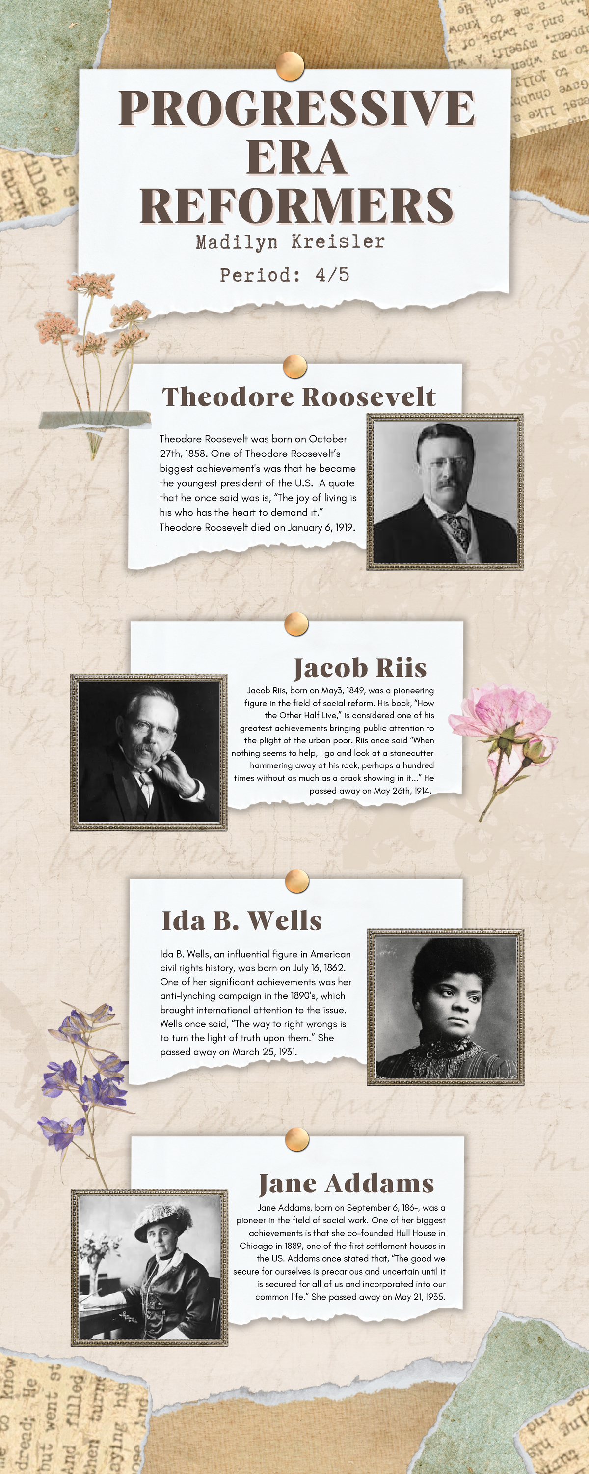 Progressive Era Reformers: Key Figures and Their Impact - Studocu