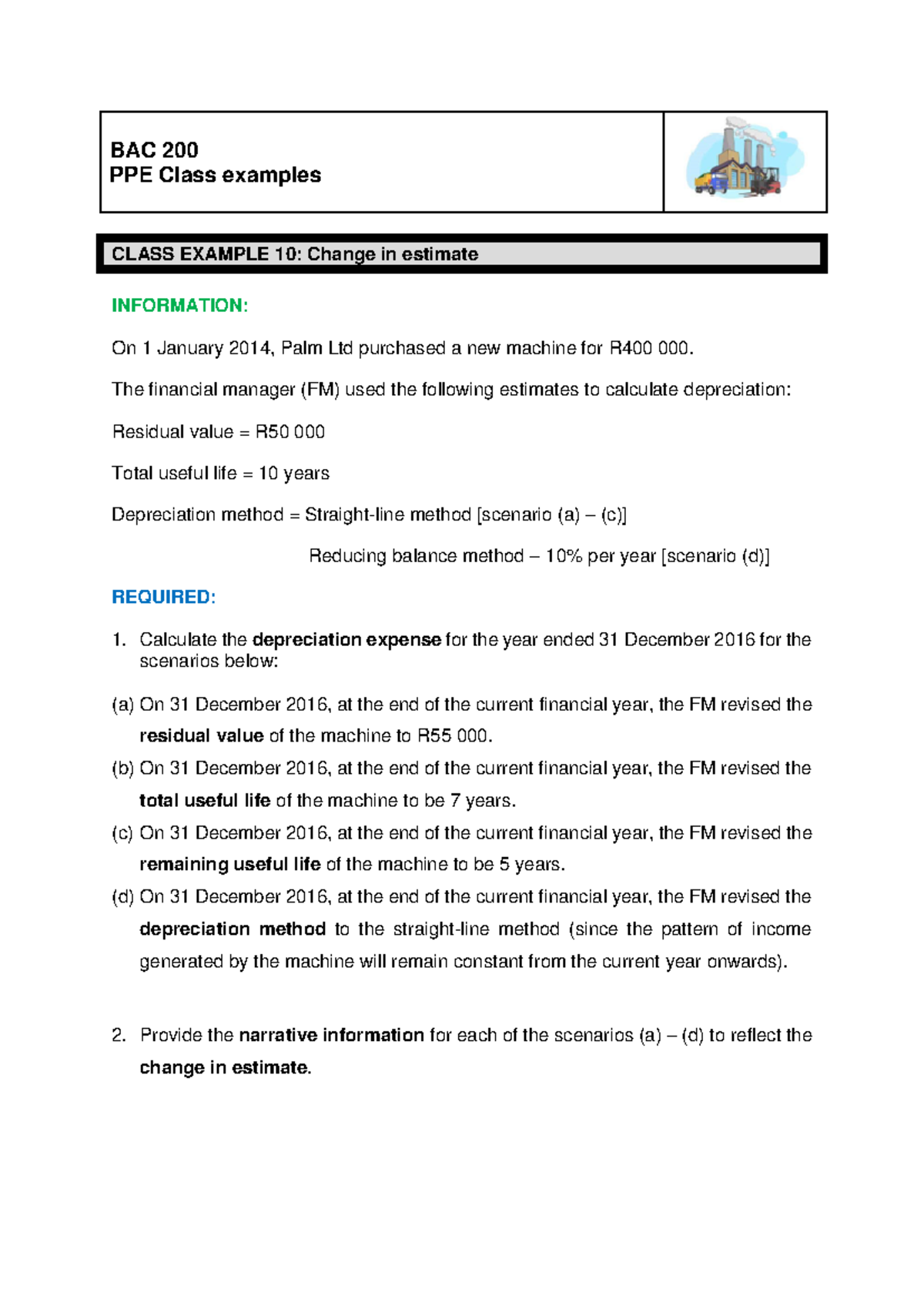 LA5 - Class example 10 - Work on it - BAC 200 PPE Class examples CLASS ...