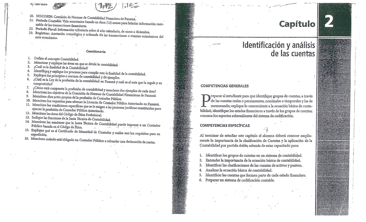Capítulo 2: Contabilidad y Normas Financieras - Néstor Paz Díaz - Studocu