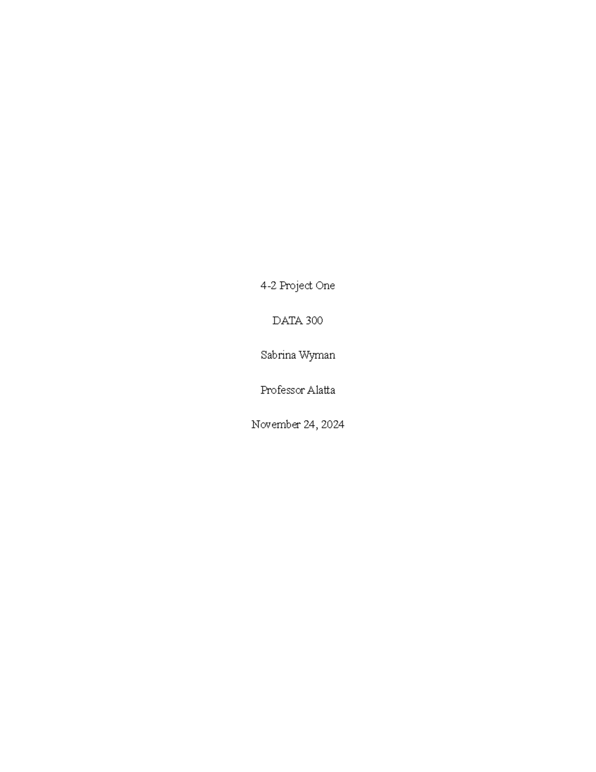 DATA 300 Project One: Analyzing Sales Trends and Inventory Needs - Studocu
