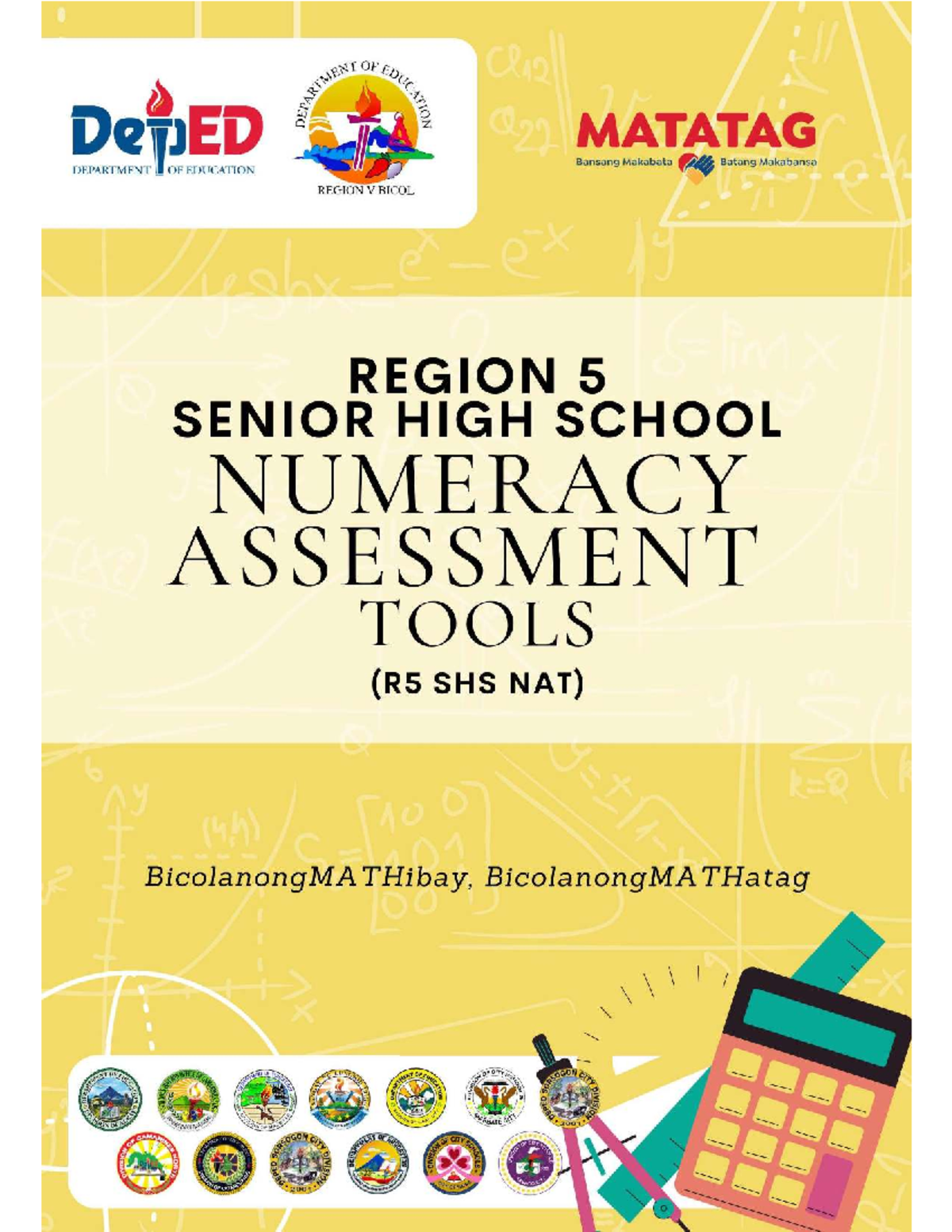 R5 SHS NAT Numeracy Assessment Tools: Statistics & Probability ...
