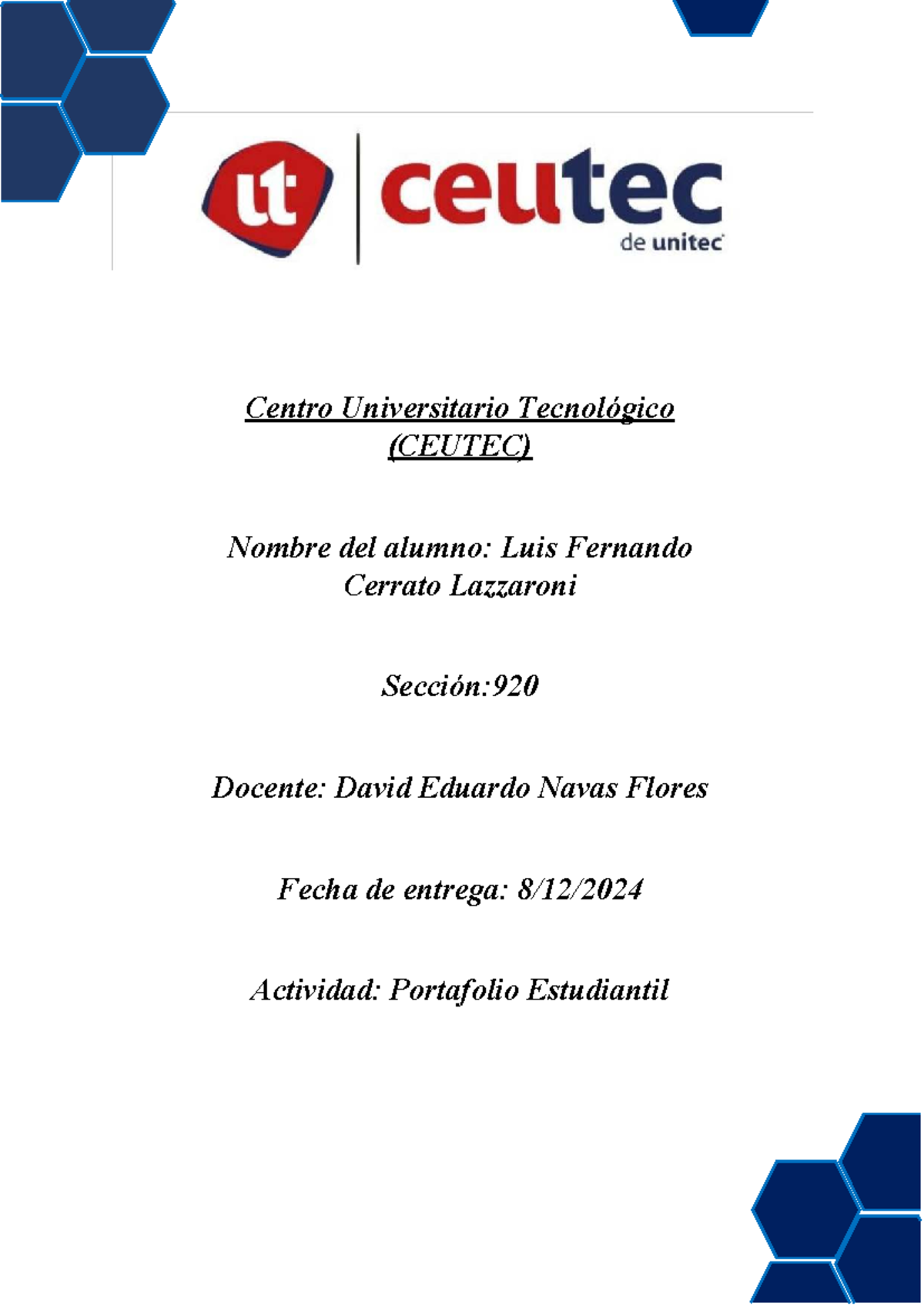 Portada-ceutec-copia - educacion ambiental - Centro Universitario ...