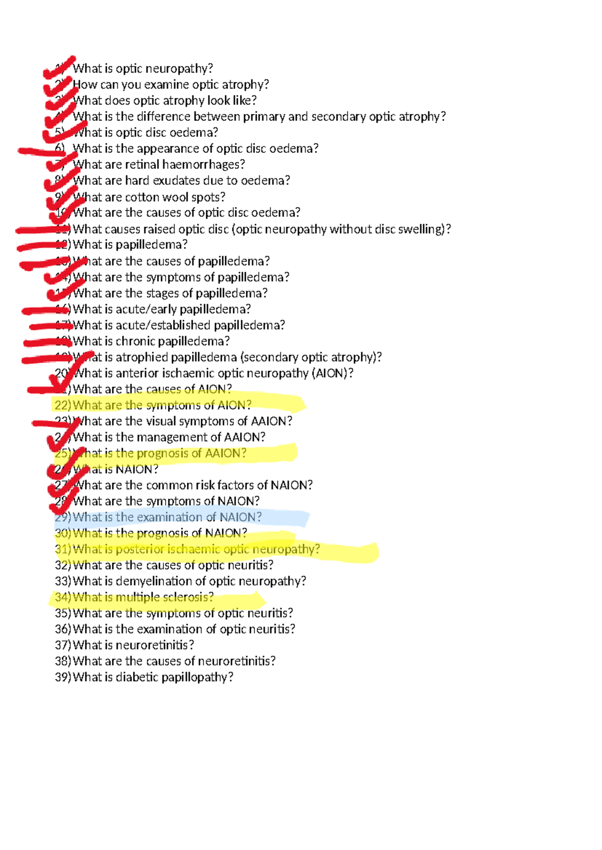 WEEK 3 - AAION & Refractive Surgery Overview - Studocu