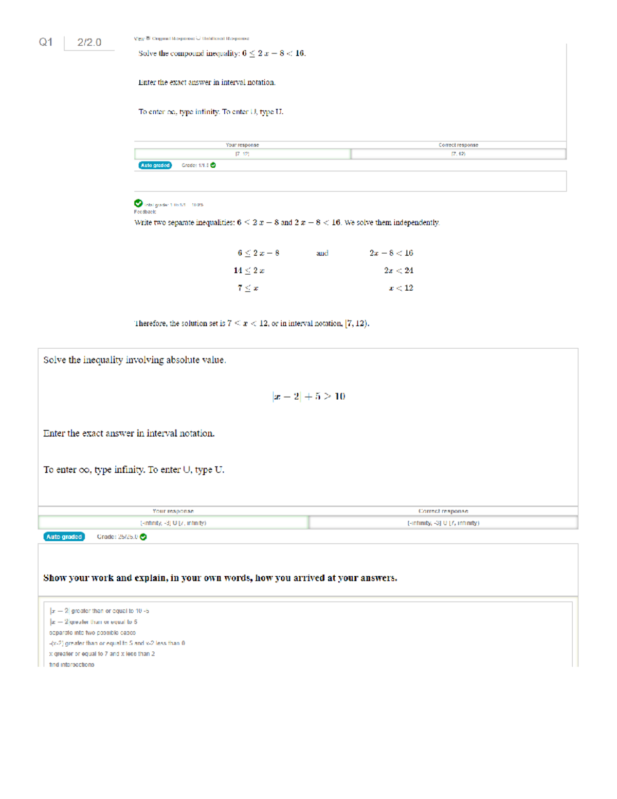 Precalculus Module 1 Solutions and Answers - Studocu