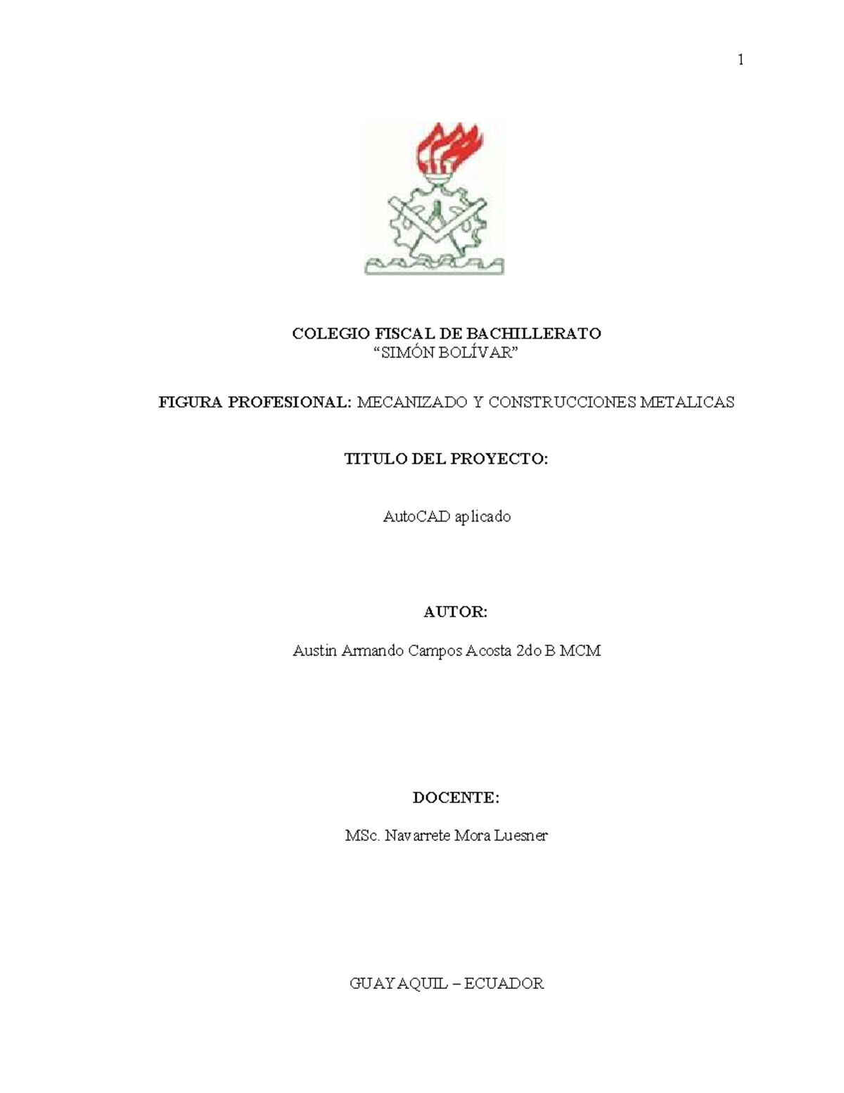 Esquema del Proyecto de AutoCAD 2 y 3 MCM: Guía Práctica - Studocu