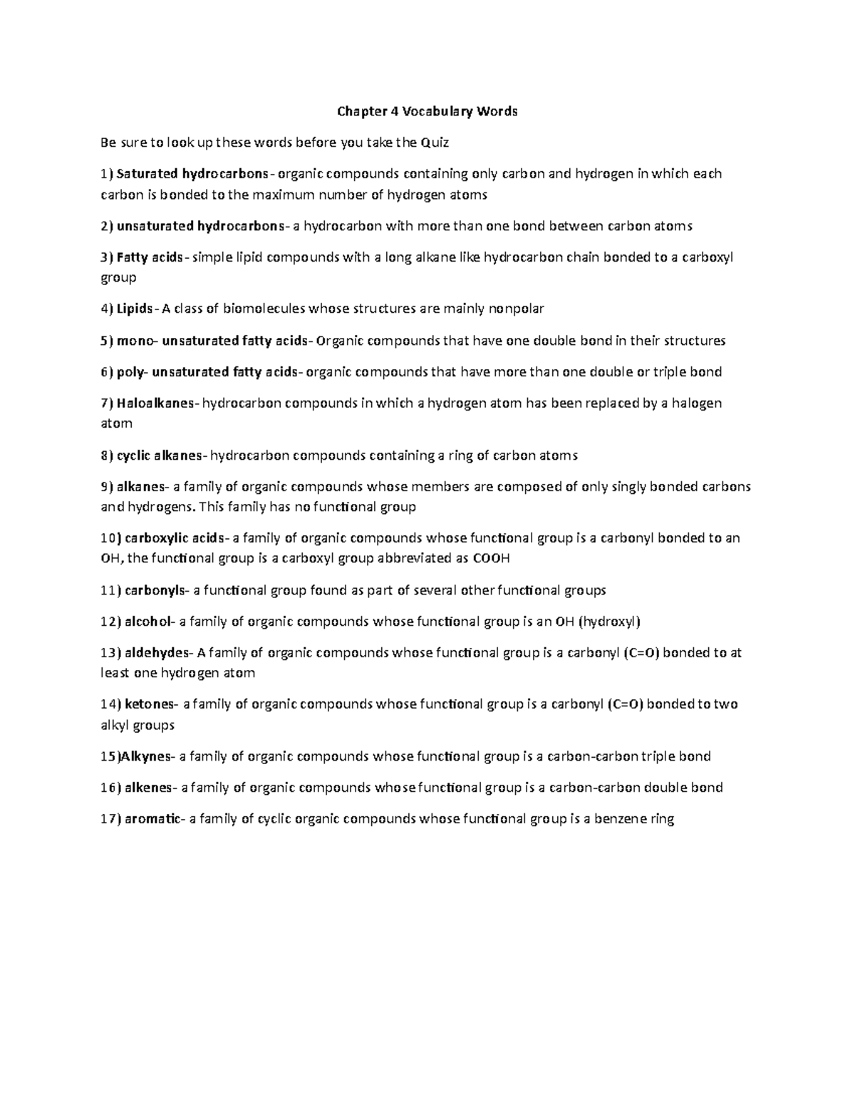 Chapter 4 Vocabulary Words Words for definitions - Chapter 4 Vocabulary ...