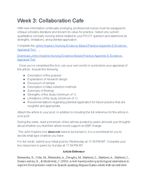 [Solved] how do you cite Chamberlain lesson in APA 7th format - Advanced Research Methods (NR ...