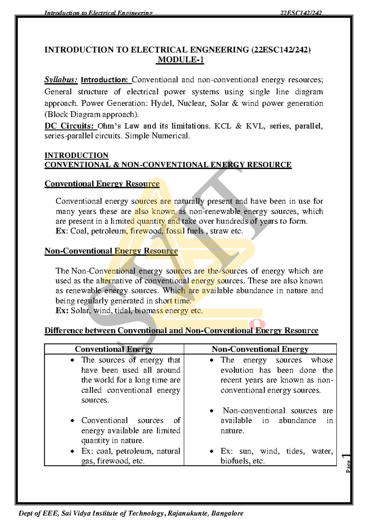 Introduction to Electrical Engineering: Power Systems & Circuit Laws ...
