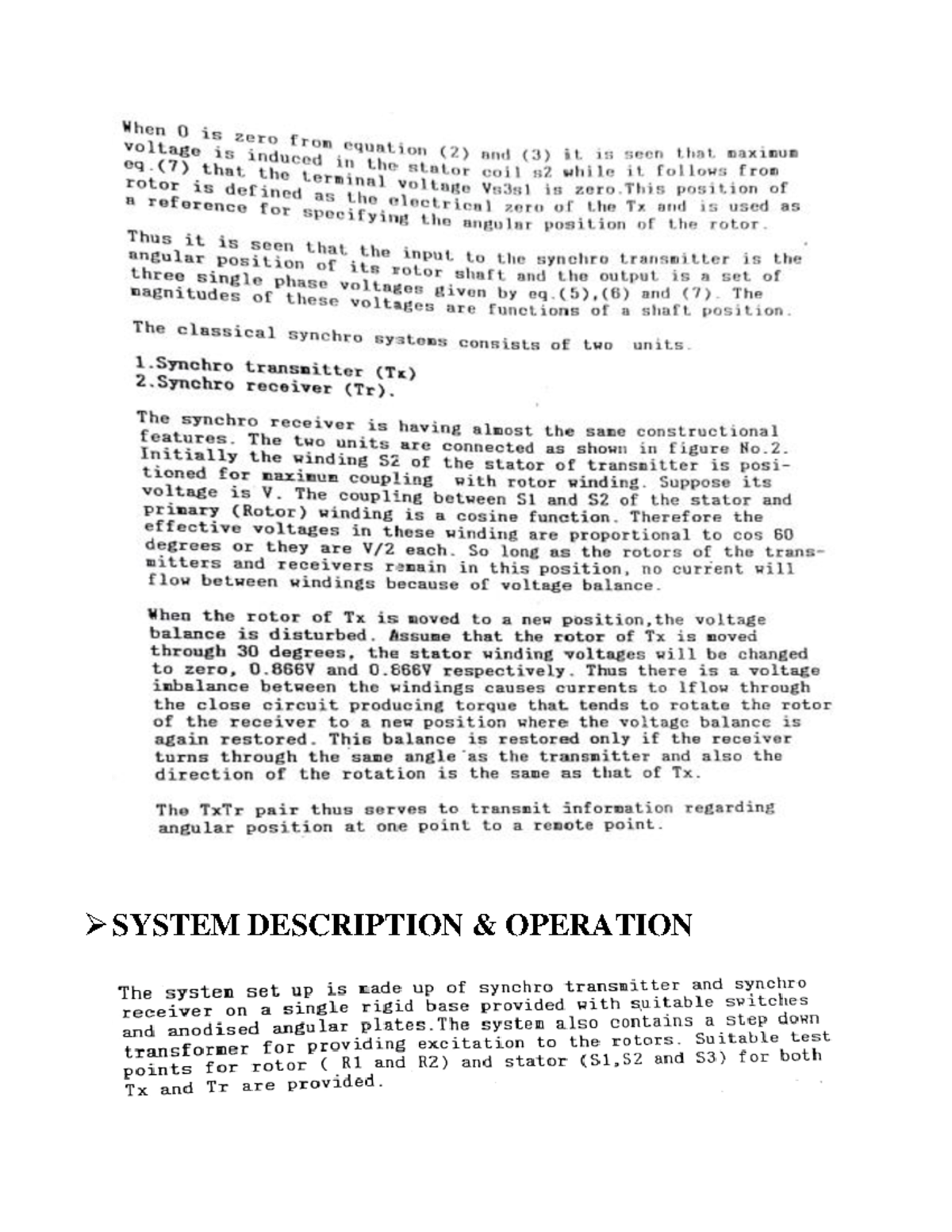 CS Final FILE-2 - Complete system description and operation for synchro ...