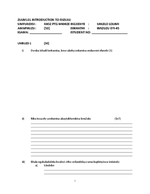 Ukuhluza Inkondlo - notes - UKUHLUZA INKONDLO UNOXOLO/UNOLUXOLO – KNN ...