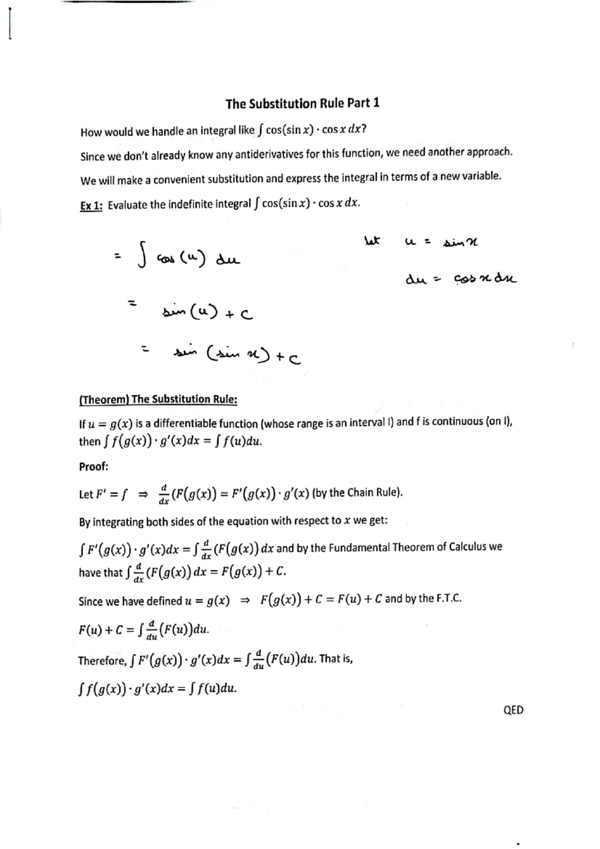 Calculus 2 Final Exam Practice Questions and Solutions - Studocu