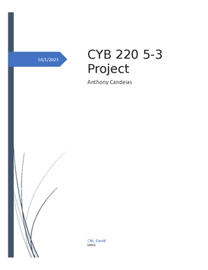 CYB 220 Module 2 Networking Activity and Configuration Guide - Studocu