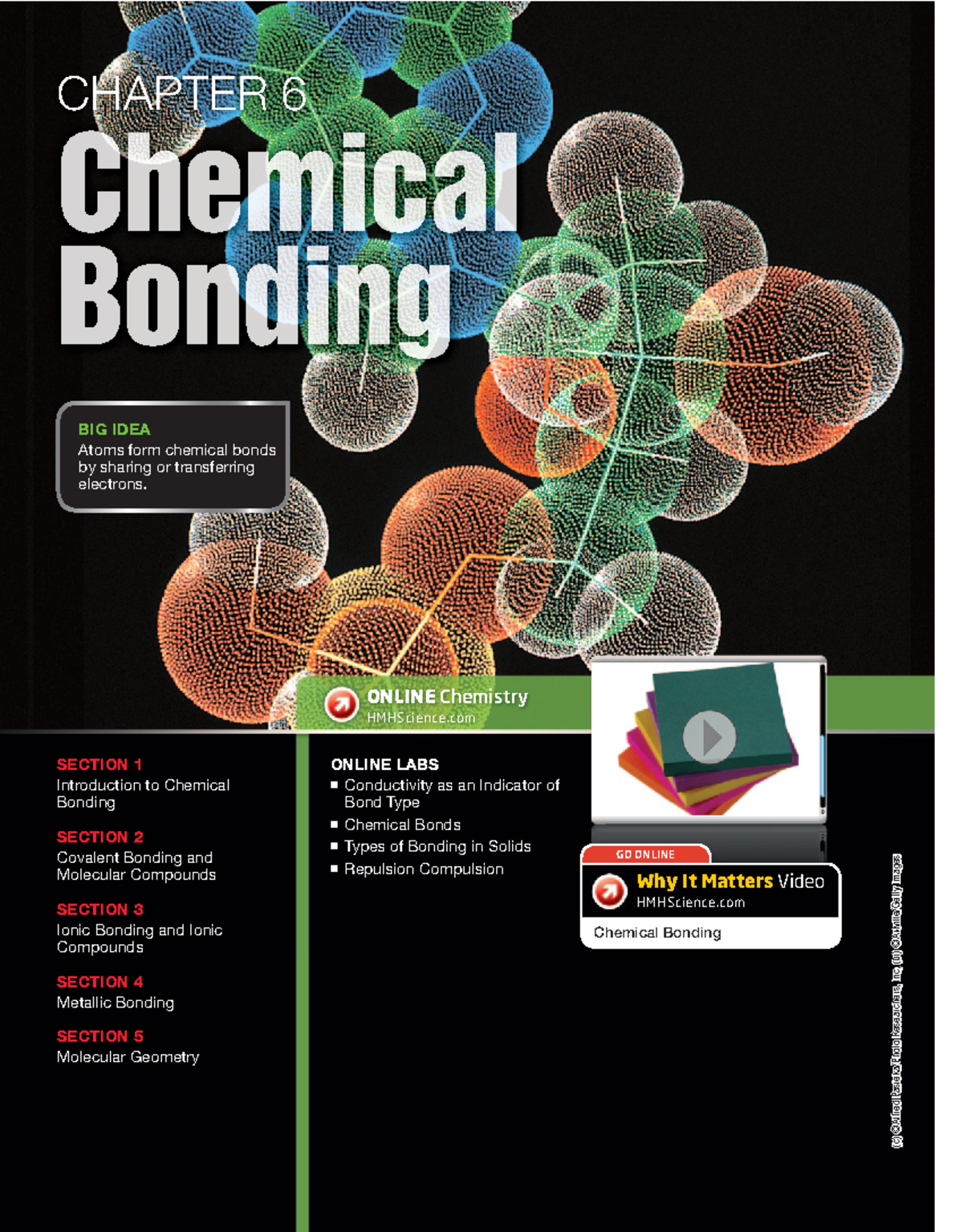 Chemical Bonding and Molecular Geometry - Formative Assessment CH 6 ...