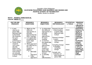 Intern Lesson PLAN - FOR DEMONSTRATION - Lesson Plan for Grade 10 ...
