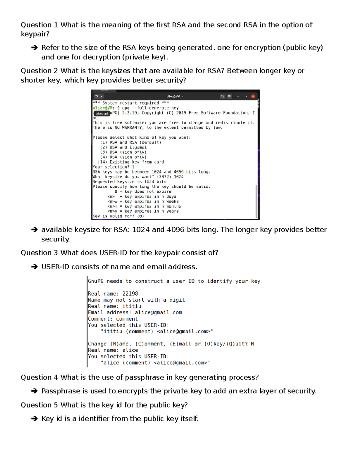 Lab 1 of Fundamental Concepts of Data Security - Question 1 What is the ...