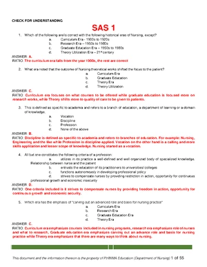 TFN Compilation-OF-SAS-1-23 - SAS 1 Which of the following are/is ...