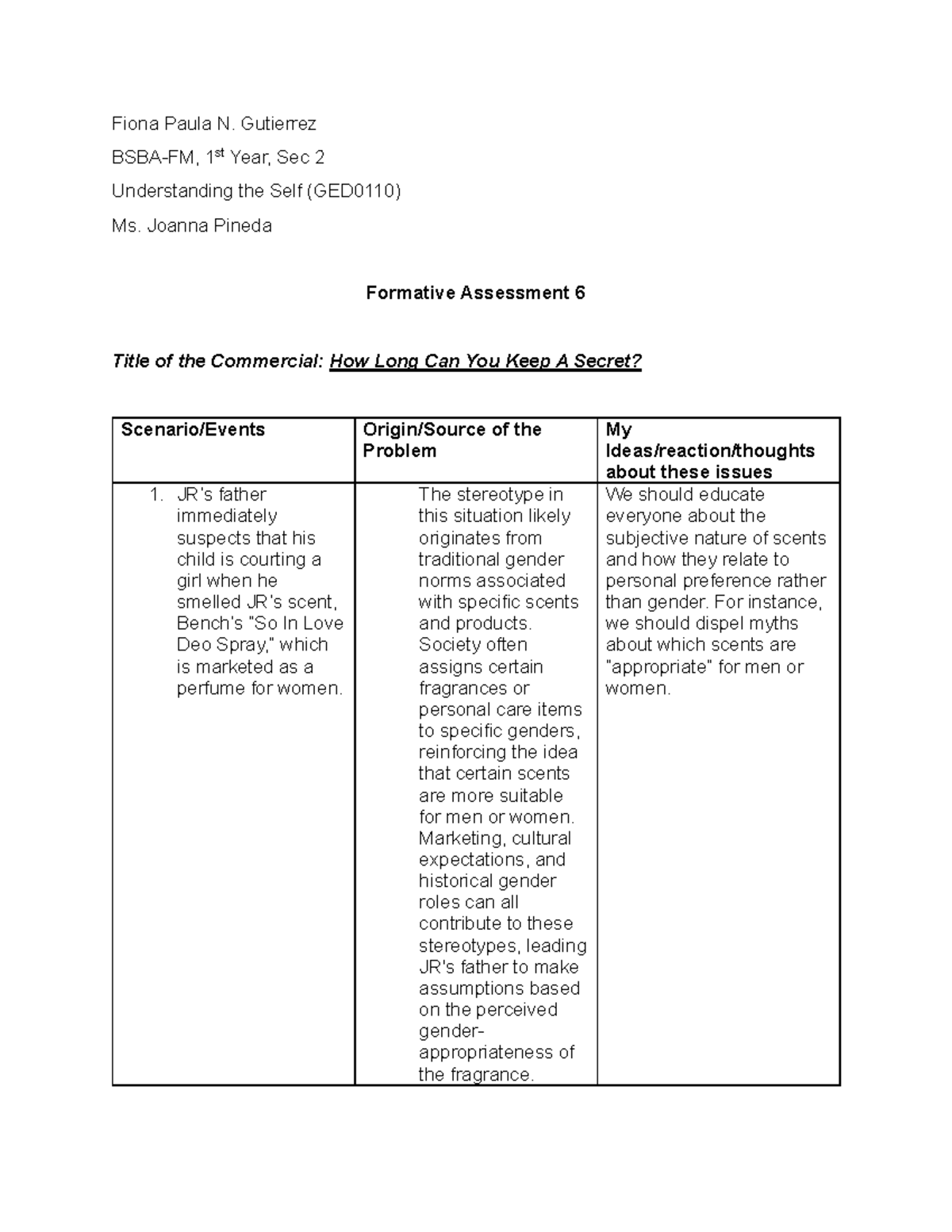 Module 5_Formative Assessment 6 - Fiona Paula N. Gutierrez BSBA-FM, 1st ...