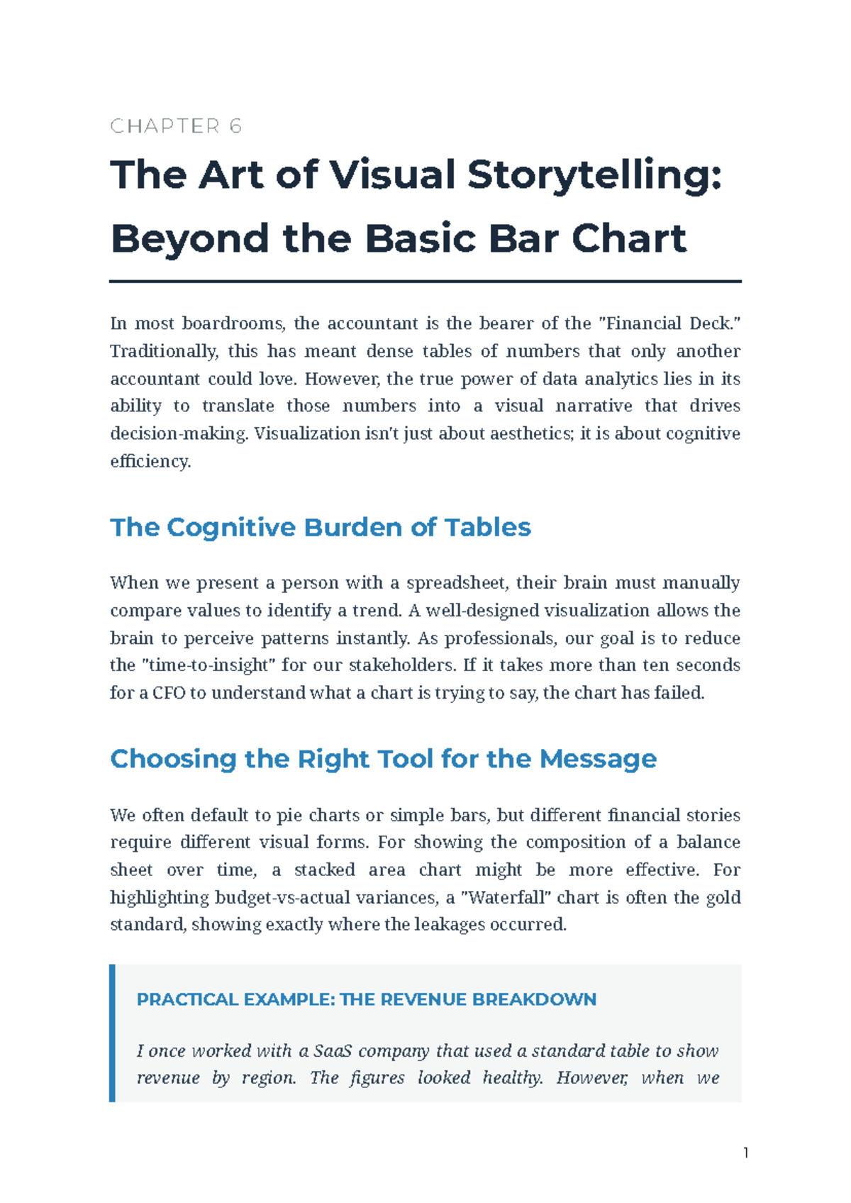 CH 6: The Art of Visual Storytelling in Data Analytics - Studocu