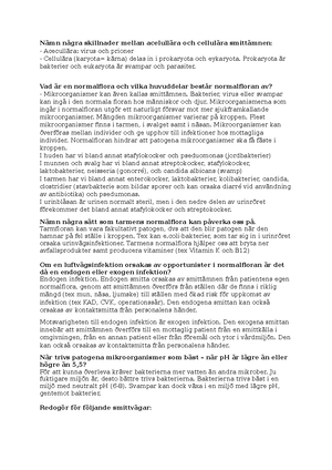 [Solved] Skillnaden mellan Fimbrier och pili - Mikrobiologi och ...