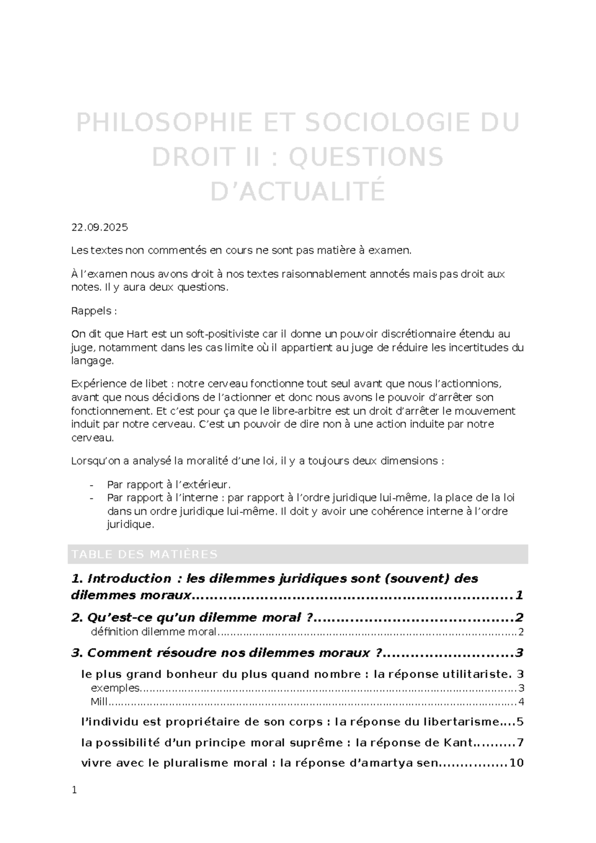 PHIL 202 : Dilemmes Moraux et Responsabilité Juridique - Studocu