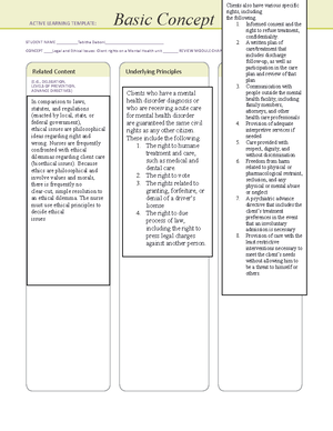 ATI Basic Concept- urgent v nonurgent acute v chronic - ACTIVE LEARNING ...