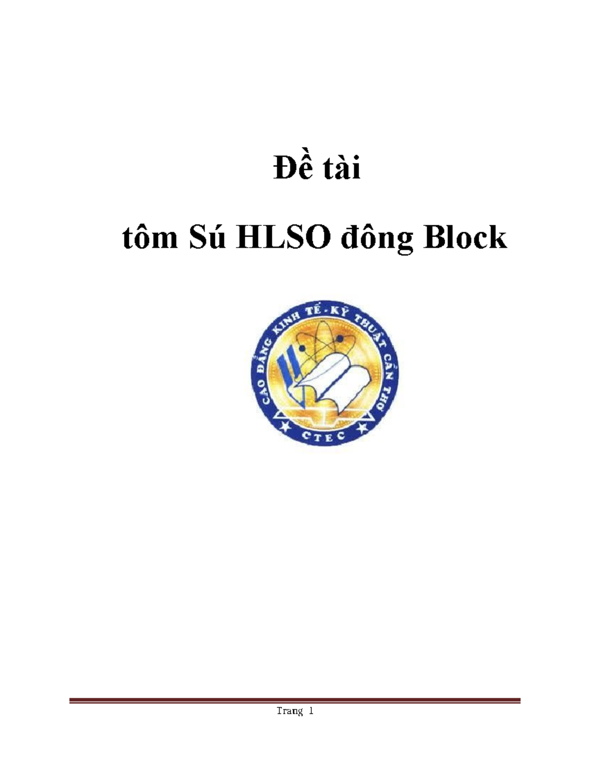 Đề Tài Quy Trình Sản Xuất Tôm Sú HLSO Đông - Studocu