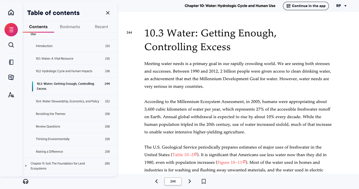 Chapter 10: Water Management Challenges & Solutions (ENV 101) - Studocu