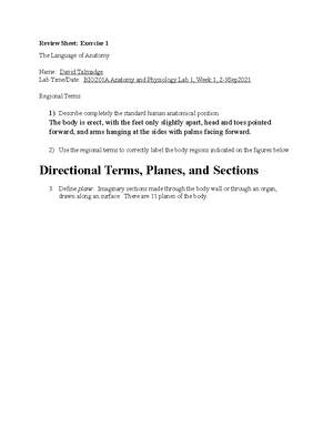 [Solved] The sternal region is to the vertebral region Question 6 ...