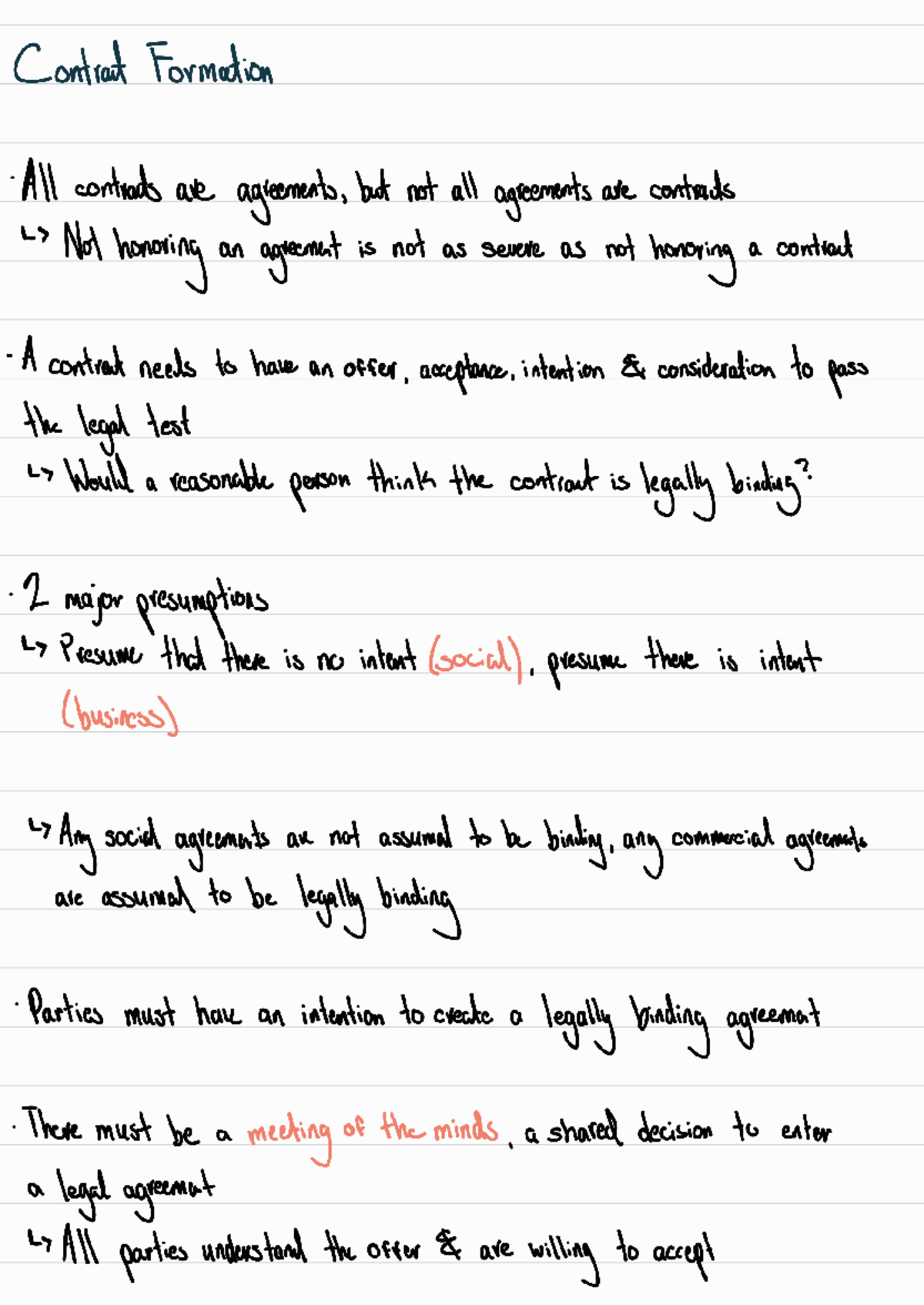 Week 8 Lecture Notes: Key Concepts and Discussions (Course Code: 260310 ...