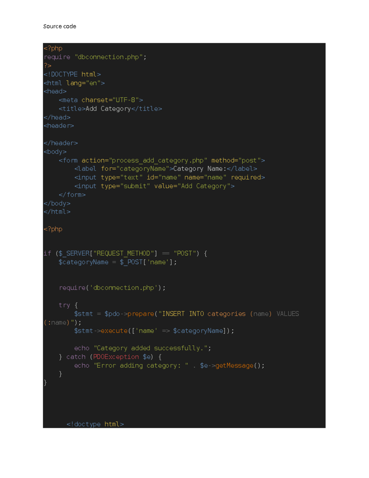 PHP Source Code for Ed's Electronics Website Development - Studocu
