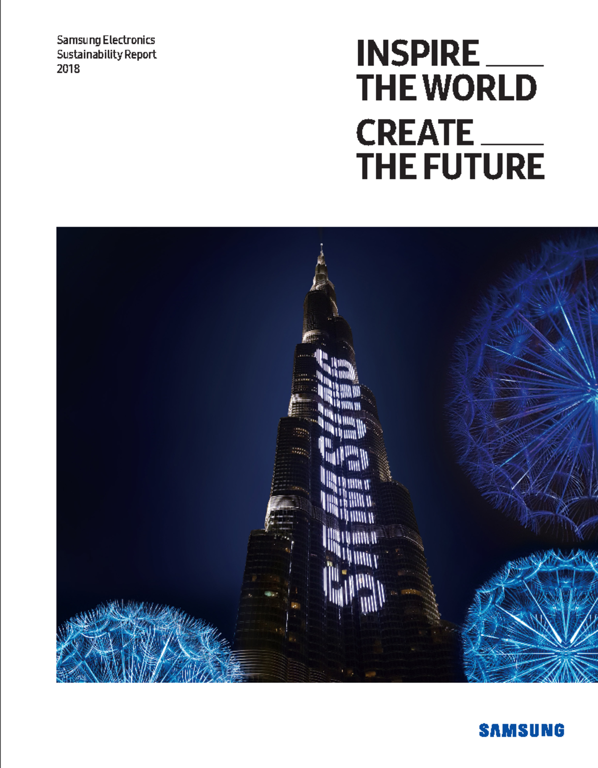 Samsung Electronics Sustainability Report 2018: Value Creation ...