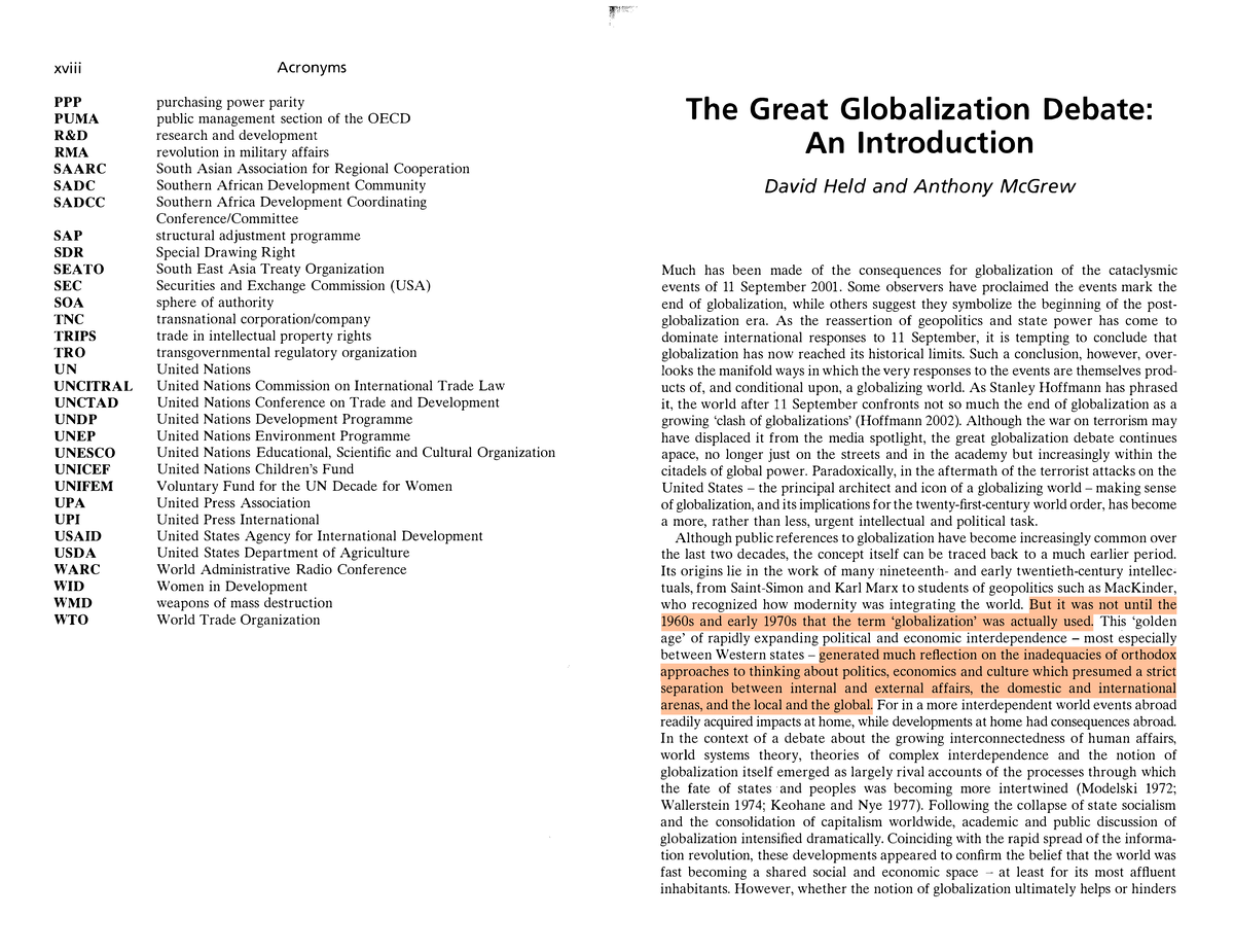 The Great Globalization Debate: Understanding Key Concepts and ...