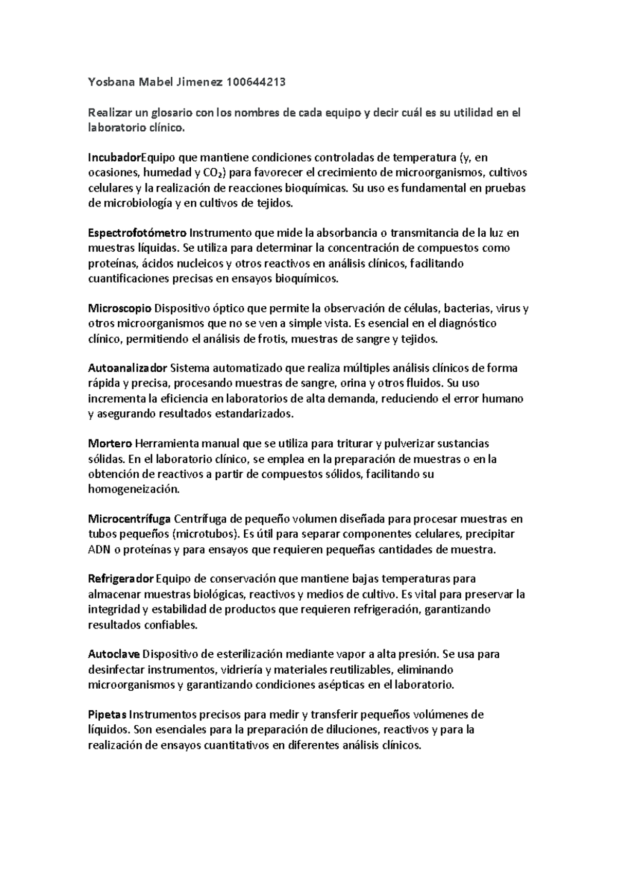 Glosario y aparea - Glosaría de términos - Yosbana Mabel Jimenez ...