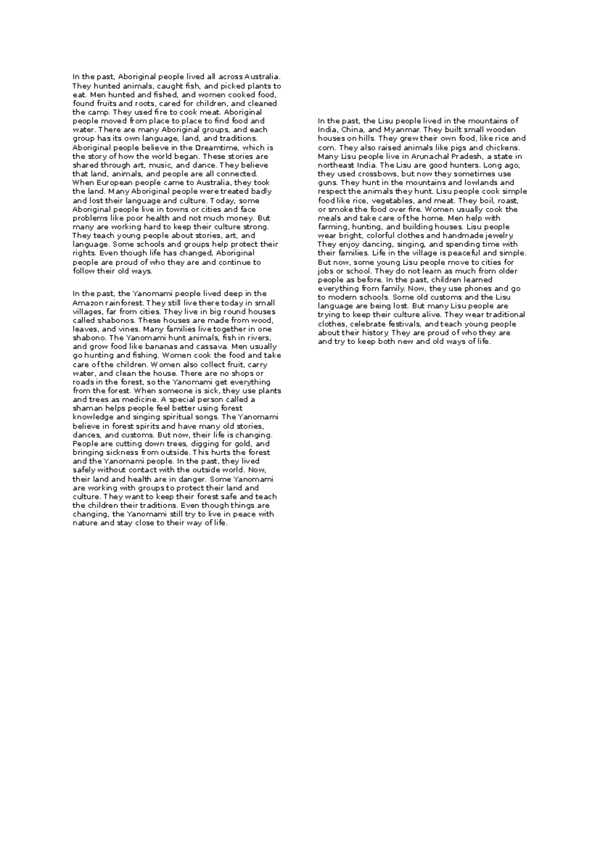 Aboriginal People: Culture, Traditions, and Modern Challenges - rvbknb ...