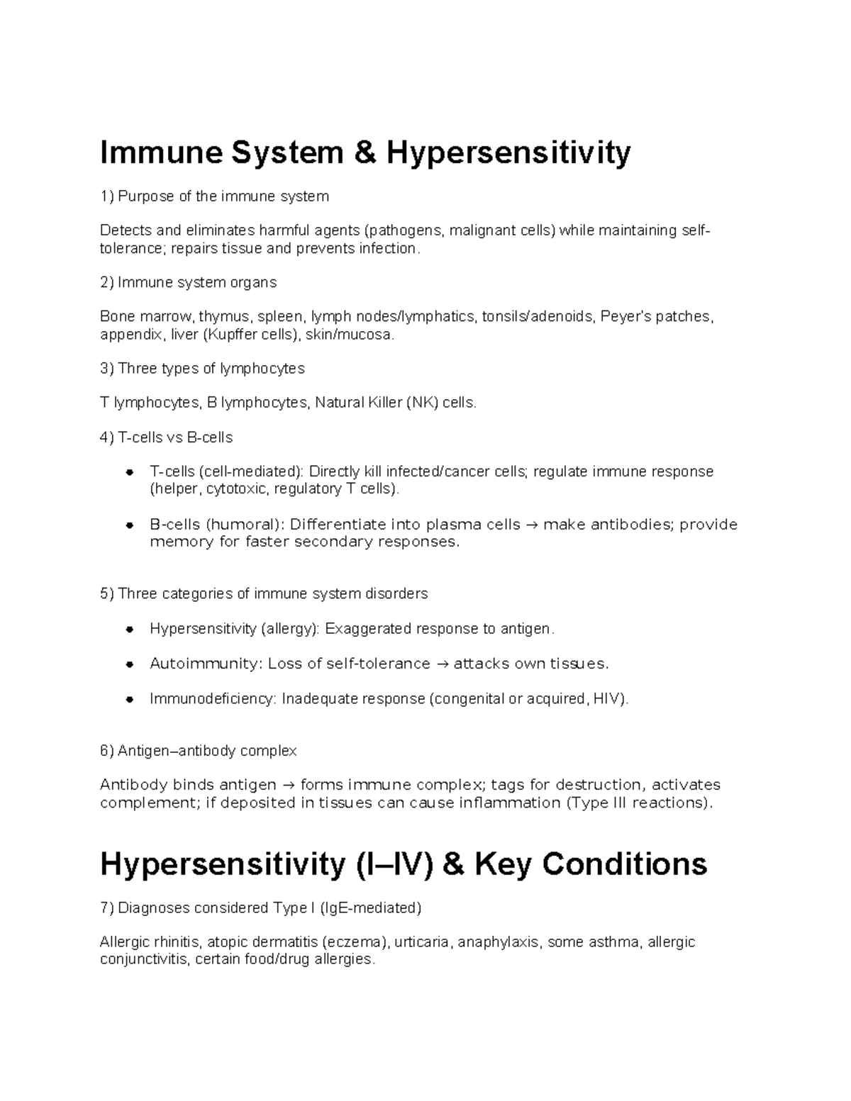 Immune System Disorders and Management in Nursing: A Comprehensive ...