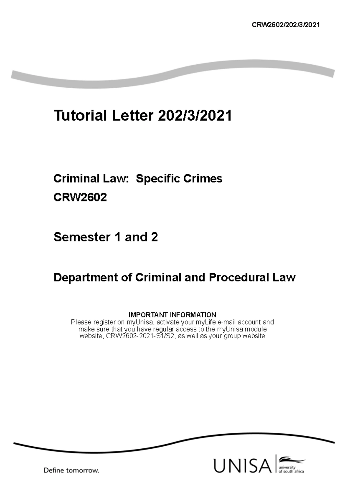 Section 112 Criminal Procedure Act - Guilty Plea Template - Studocu