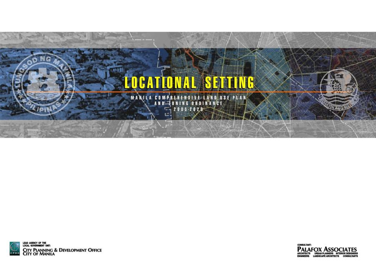 MCLUPZO: Comprehensive Land Use Plan & Zoning Ordinance for Manila ...