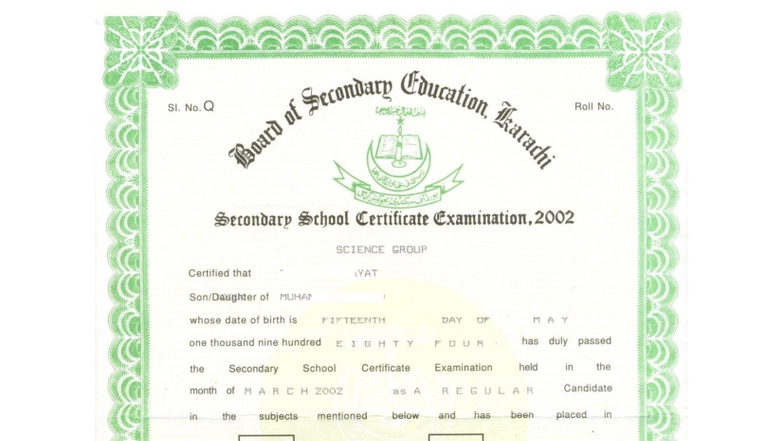 HSSC Examination Result Card 2024 - Mohammad Moosa Naeem - Studocu