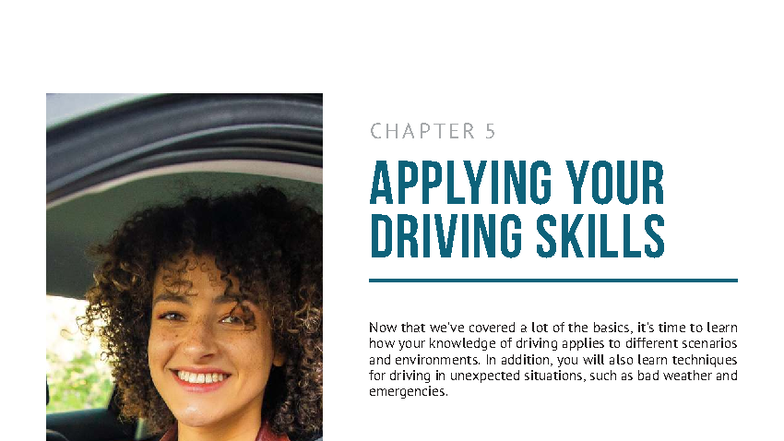 Driving Techniques & Safety Guidelines for Various Road Conditions ...