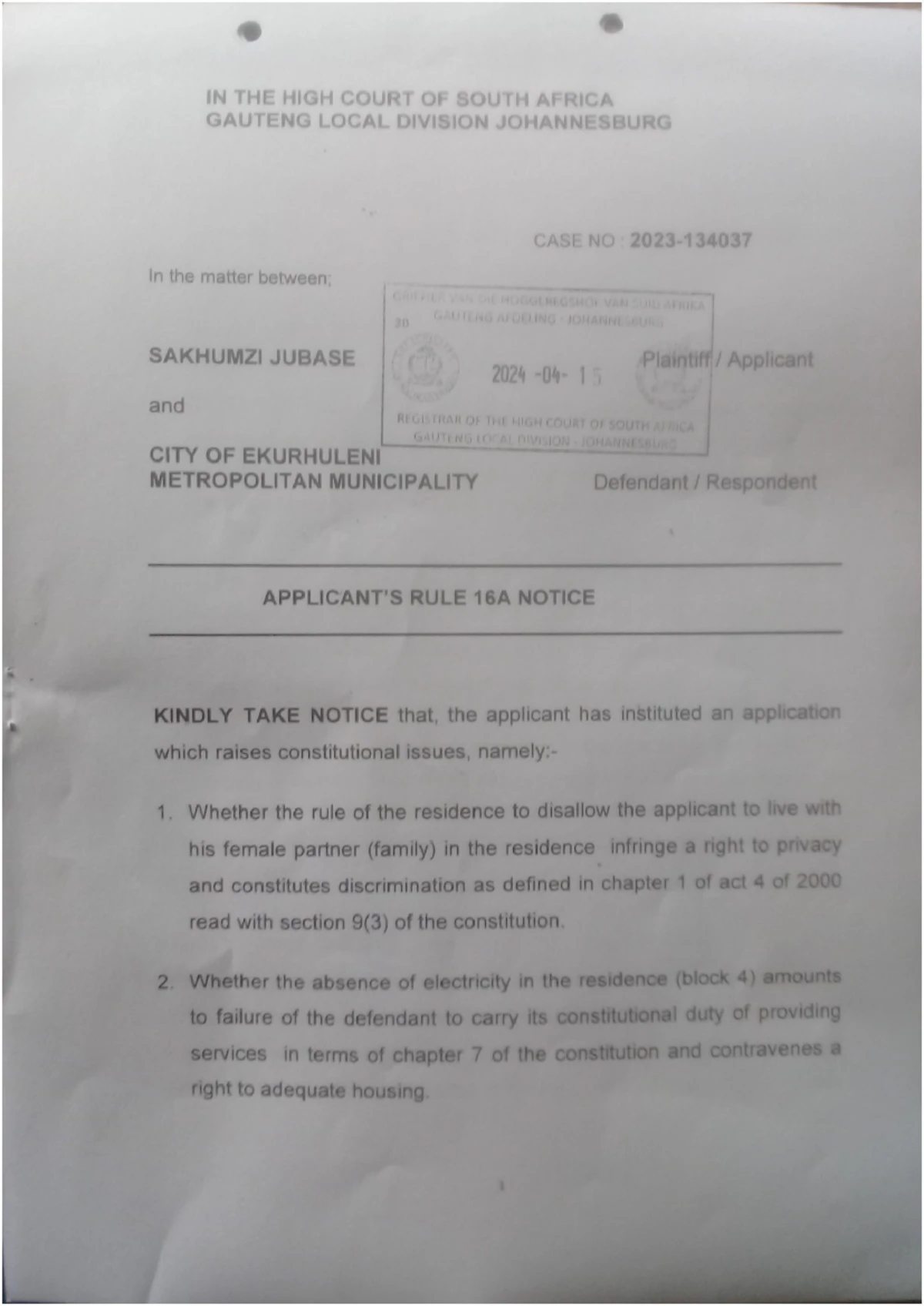 Model Constitution for NPO 240601 - Comprehensive Overview and ...