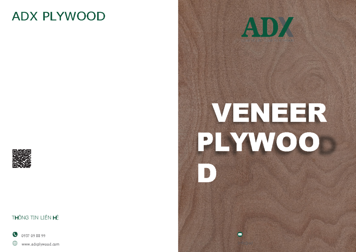 2. DATA Sheet ADX Plywood - Triết học Mắc Lê-nin - ADX PLYWOOD VENEER ...
