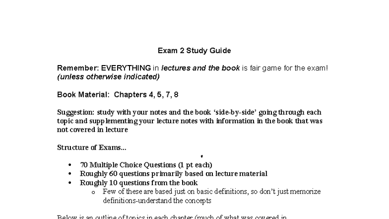 Psych 101 Exam 2 Study Guide: Key Concepts & Topics - Studocu