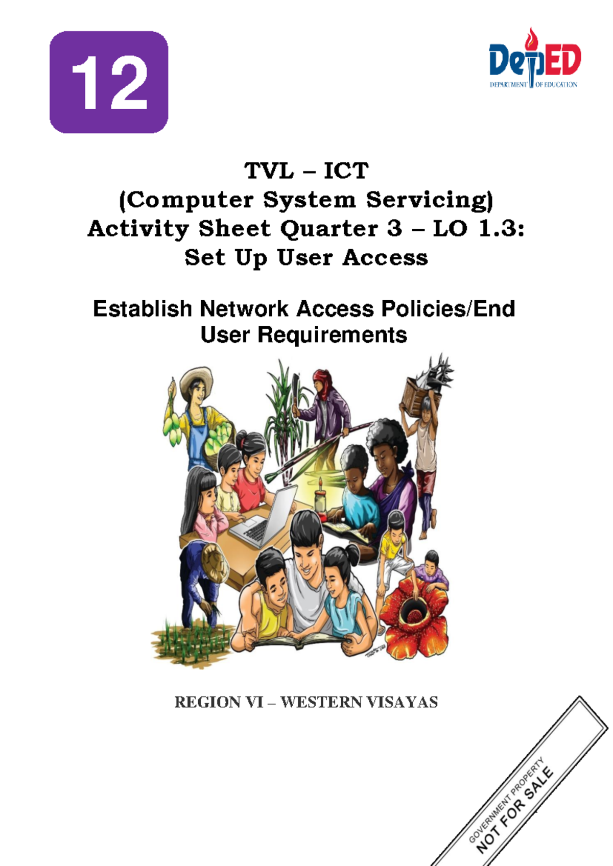 ICT Comp Sys Servicing 12 Q3 LAS3: Network Access Policies Setup - Studocu