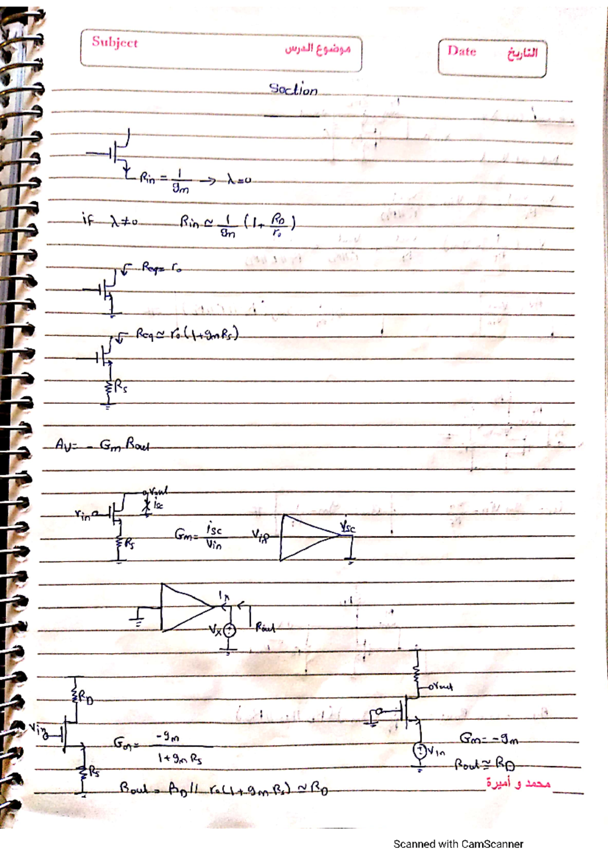 IC Circuit Analysis Notes (Sec 2,3) - Final Exam Review - Studocu