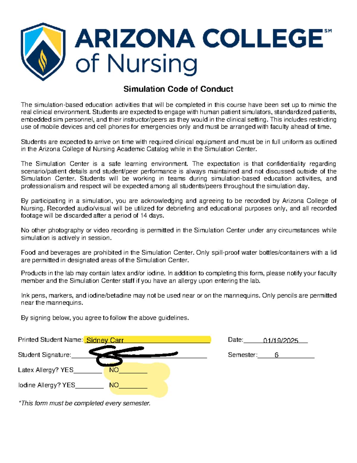 Simulation+Code+of+Conduct - Simulation Code of Conduct The simulation ...