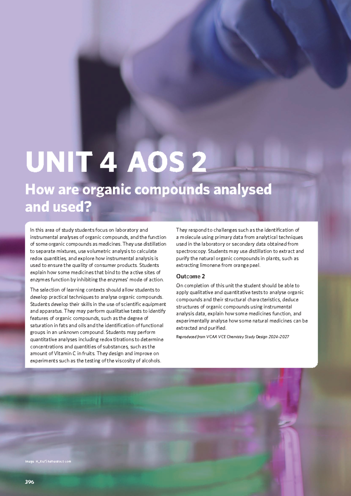 Chemistry Units 34 - Chapter 9: Analysis of Organic Compounds - Studocu