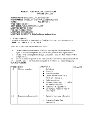 ECII1207 Computer Organization and Architecture 1 250415 170641 - Unit ...