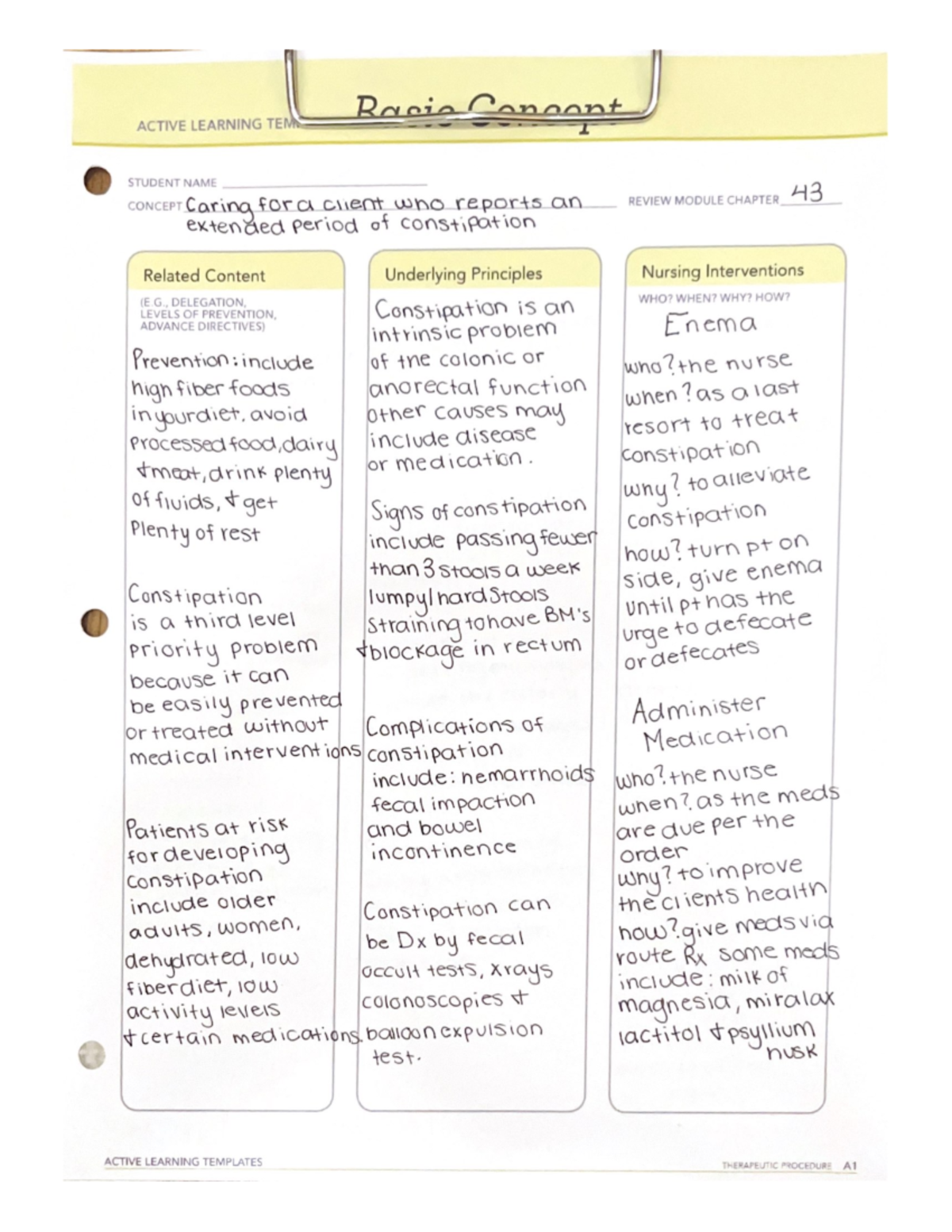 Constipation - , DELEGATION WHO? WHEN? WHY? HOW? LEVELS OF PREVENTION ...