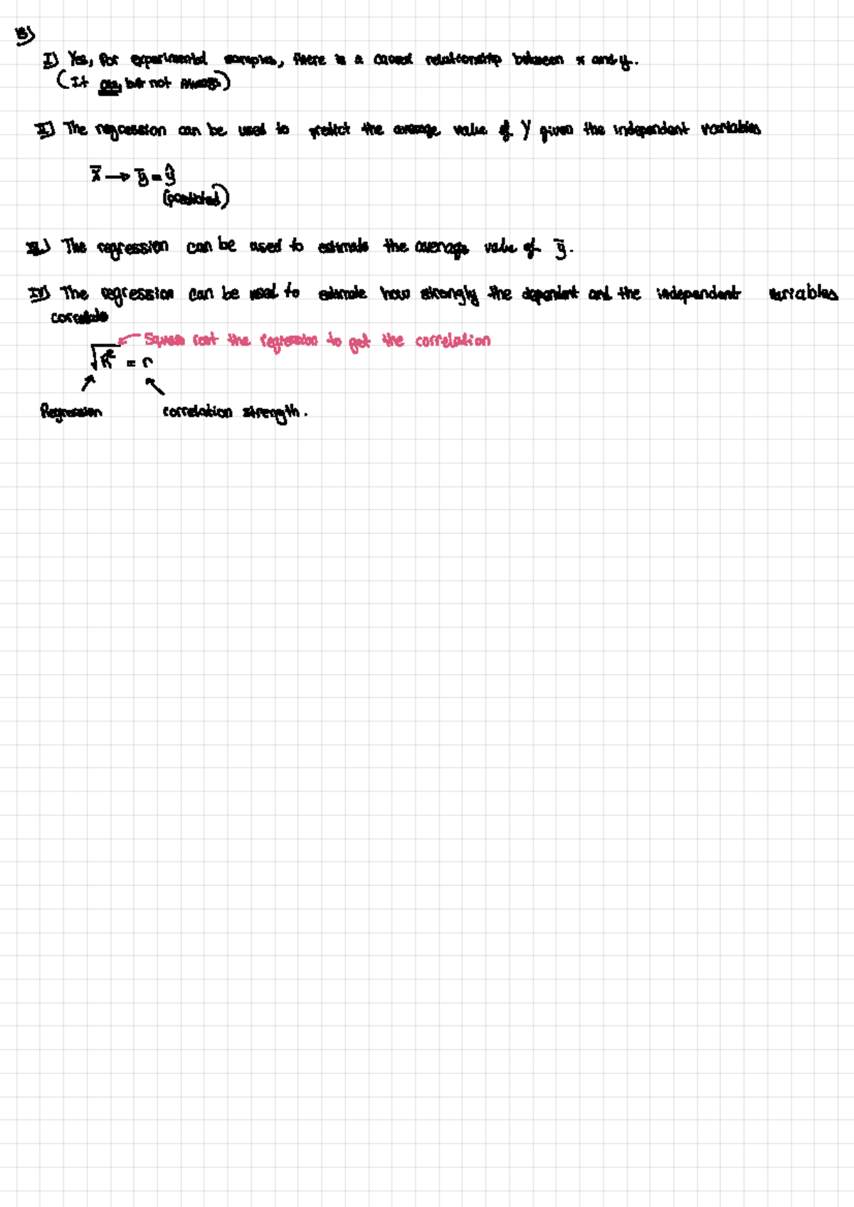 Regression Analysis Notes for Course Code 101: Understanding ...